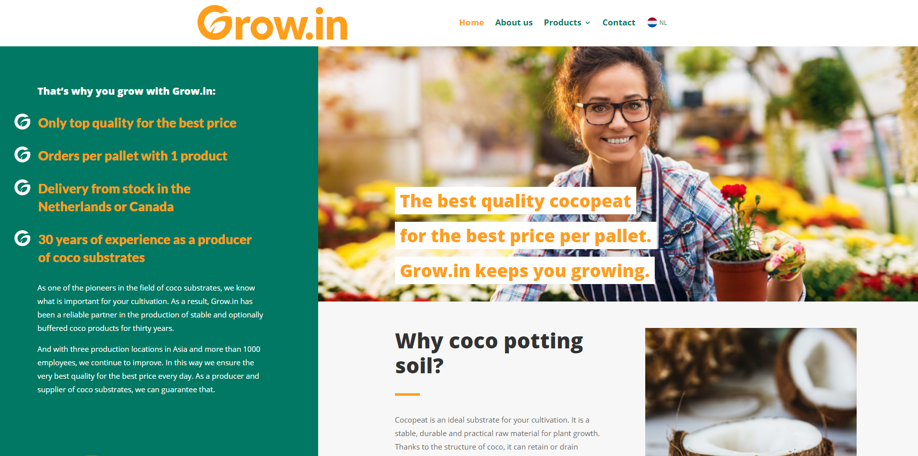 Lanzamos una nueva marca: Grow.in - Dutch Plantin